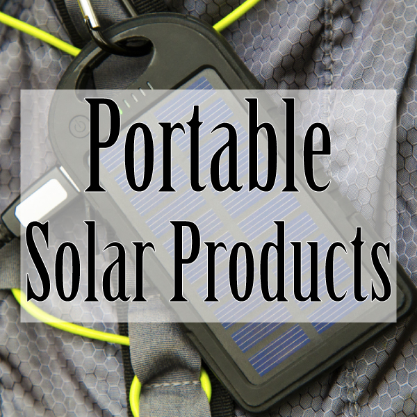 Portable Solar Products – Resources for Green Living